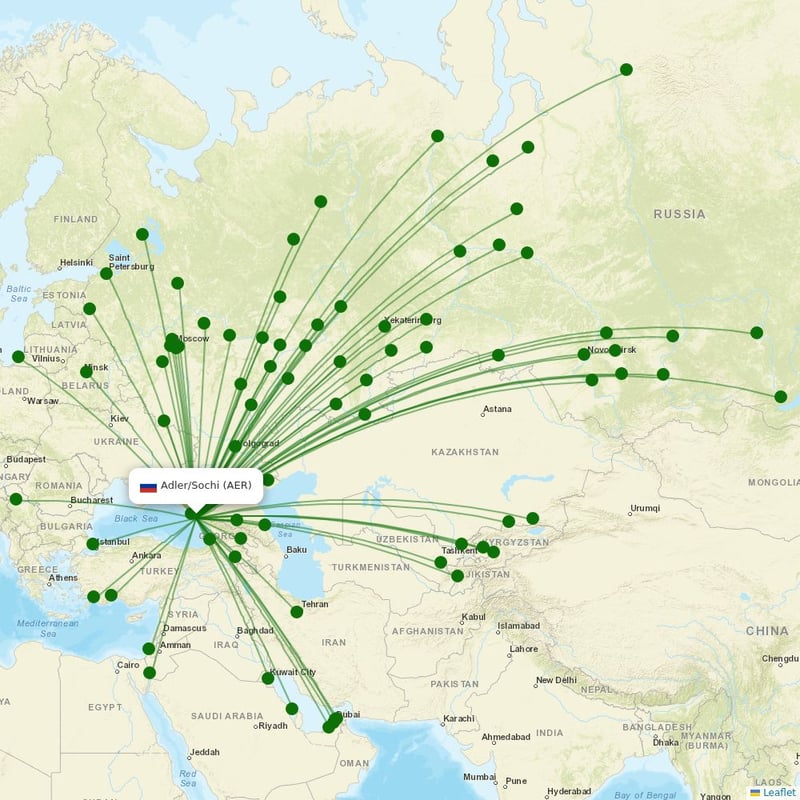 Sochi Airport information, flights and status | Airport Information