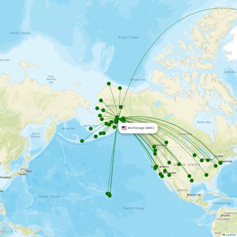 Ted Stevens Anchorage International Airport (ANC) - Alaska's busiest ...