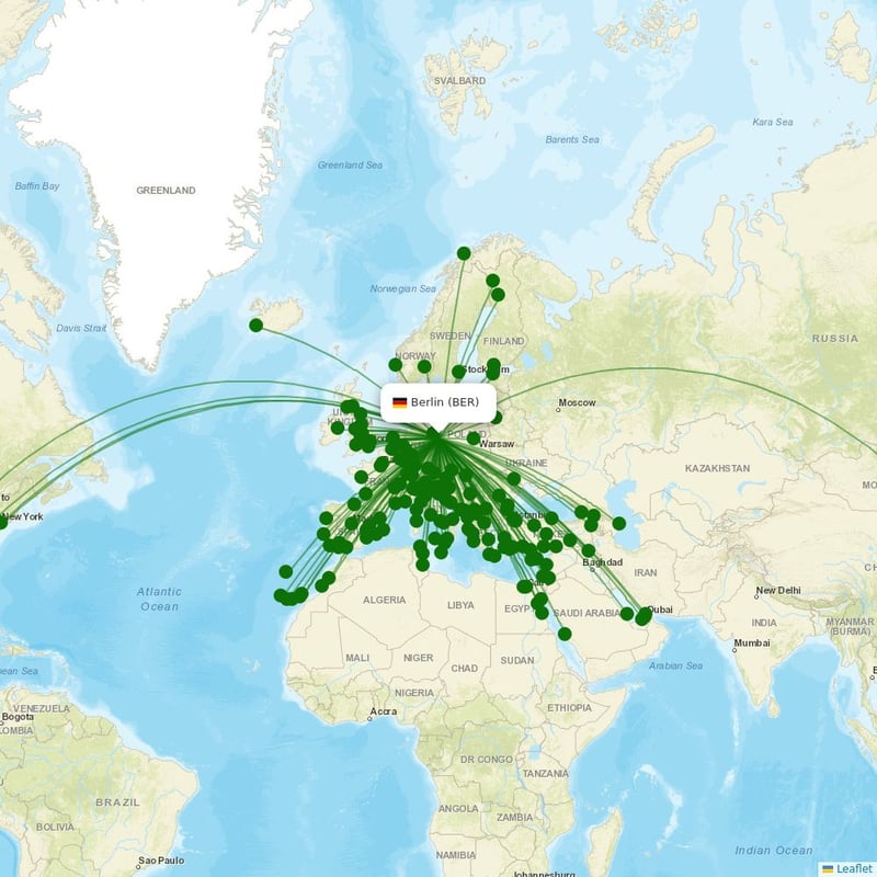 Berlin Brandenburg Airport (BER) scheduled flight departures | Airport ...