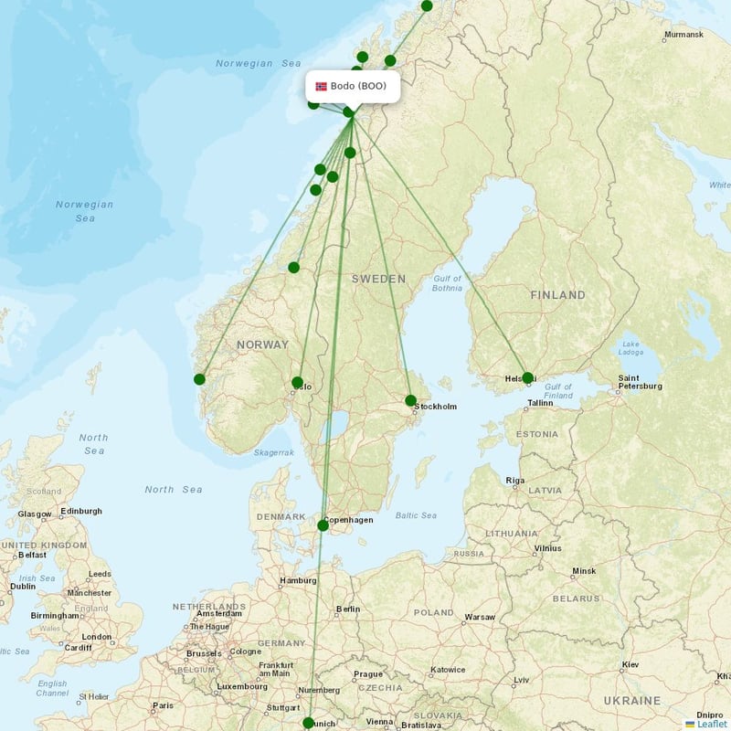 Bodo information, flights and status | Airport Information