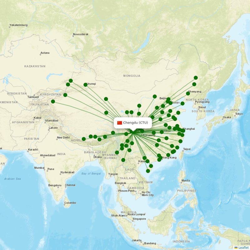 Chengdu Shuangliu International Airport information, flights and status ...