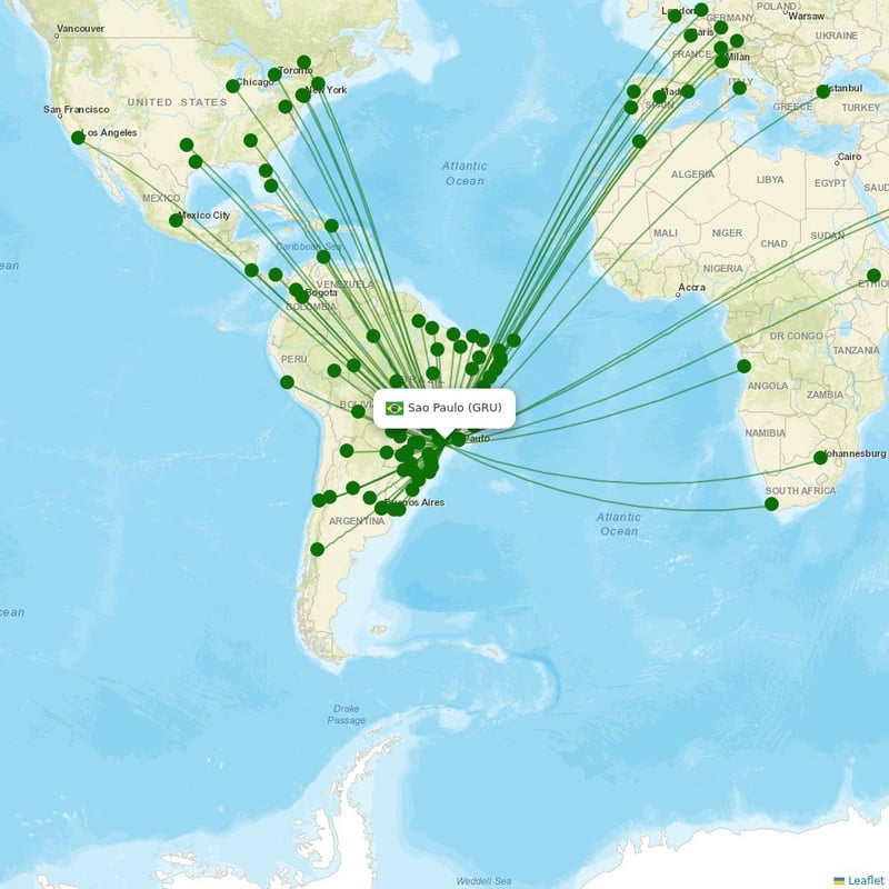 São Paulo/Guarulhos Airport - South America's busiest airport | Airport ...