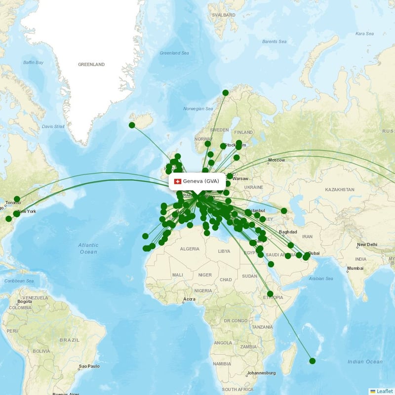 Geneva Airport (GVA) - the second busiest airport in Switzerland | Airport Information