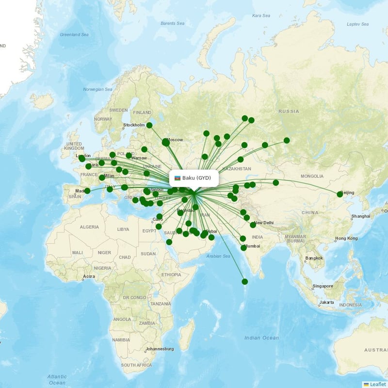 Heydar Aliyev International Airport (GYD) - Azerbaijan's busiest ...