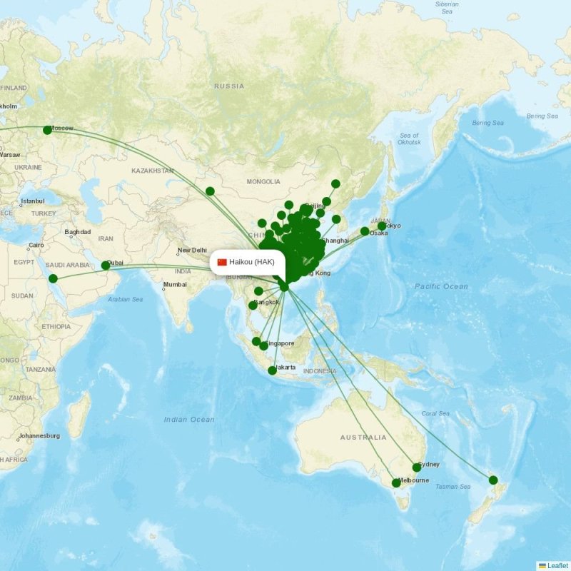 Haikou Meilan International Airport airport map | Haikou (HAK) terminal ...