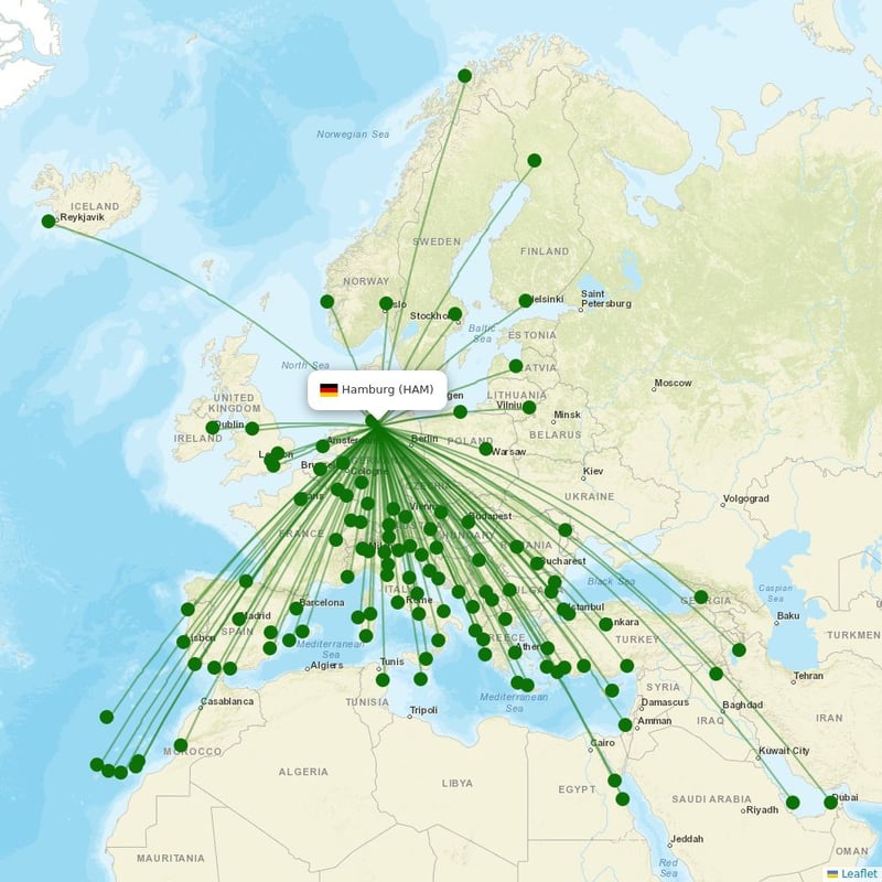 Hamburg Airport (HAM) scheduled arrivals | Airport Information