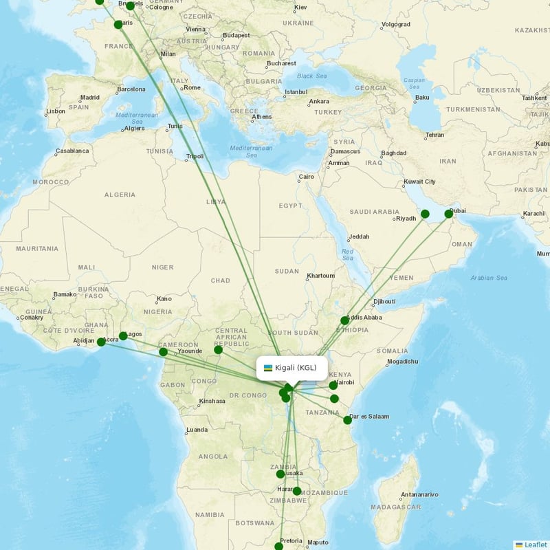Kigali International information, flights and status | Airport Information
