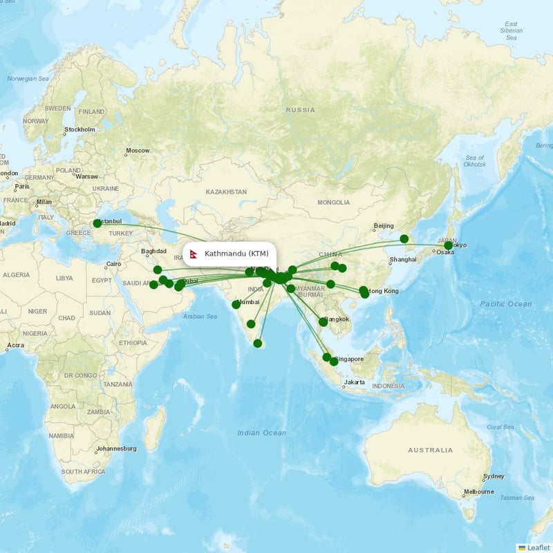 Tribhuvan International information, flights and status | Airport ...