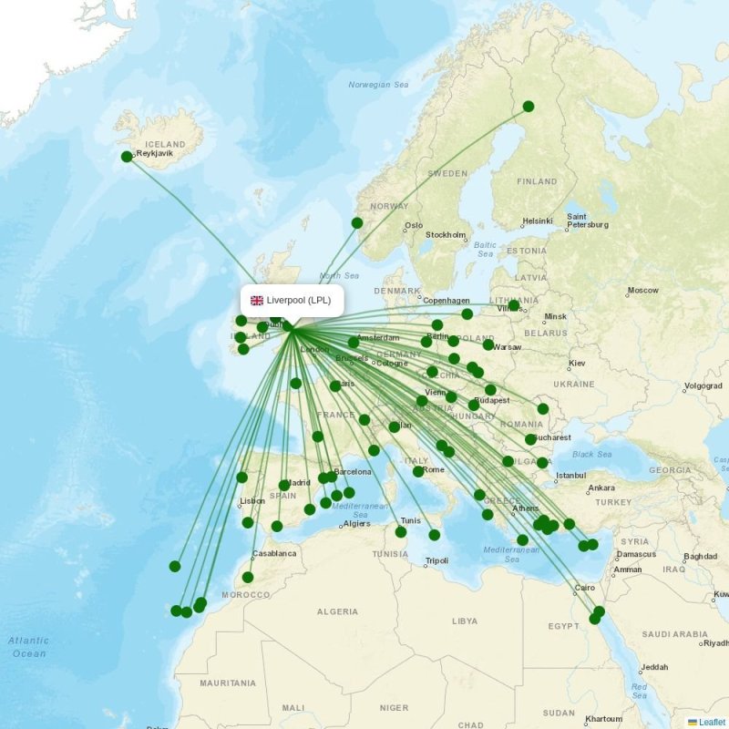Liverpool Airport airport map | Liverpool (LPL) terminal overview ...