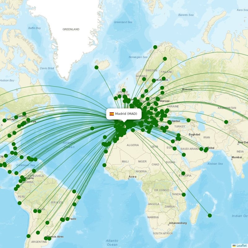 Adolfo Suárez Madrid–Barajas Airport (MAD) - The busiest airport in ...