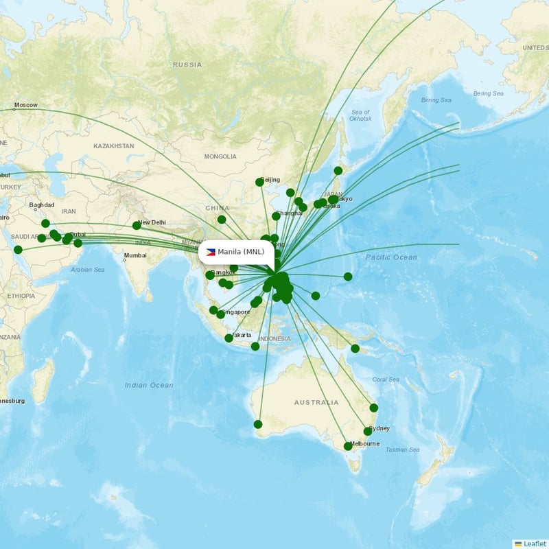 Ninoy Aquino International Airport (MNL or NAIA) - the busiest airport ...