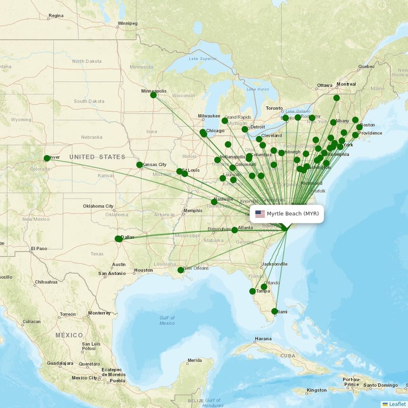 Myrtle Beach International Airport (MYR) - The best small airport in ...