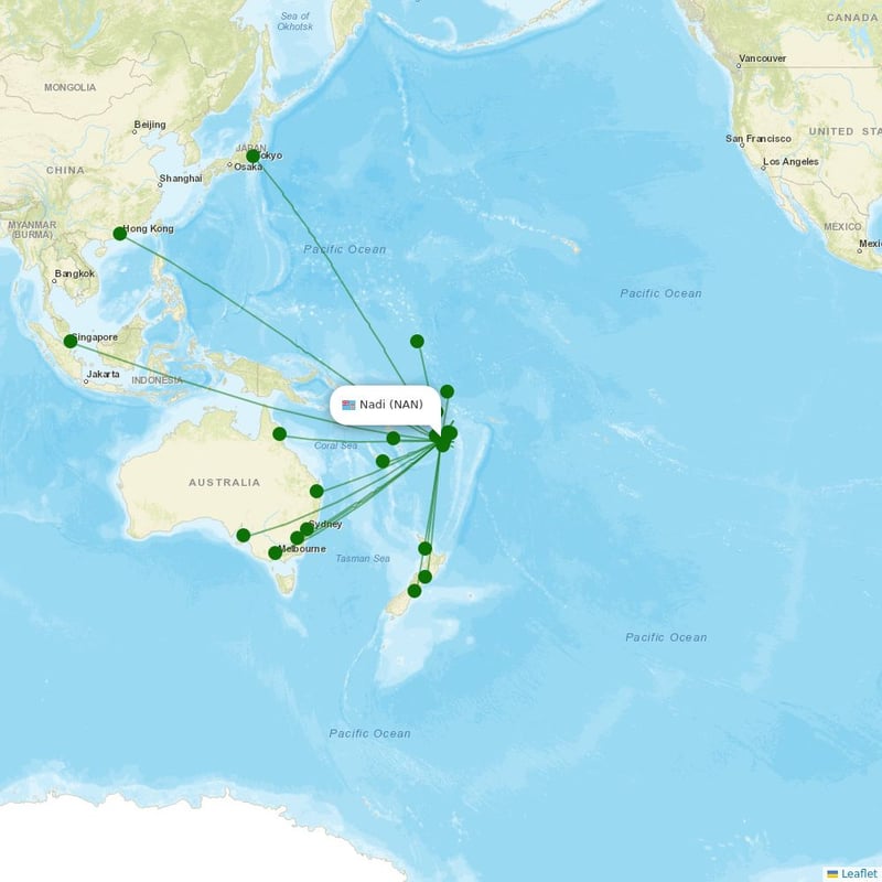 Nadi International information, flights and status | Airport Information