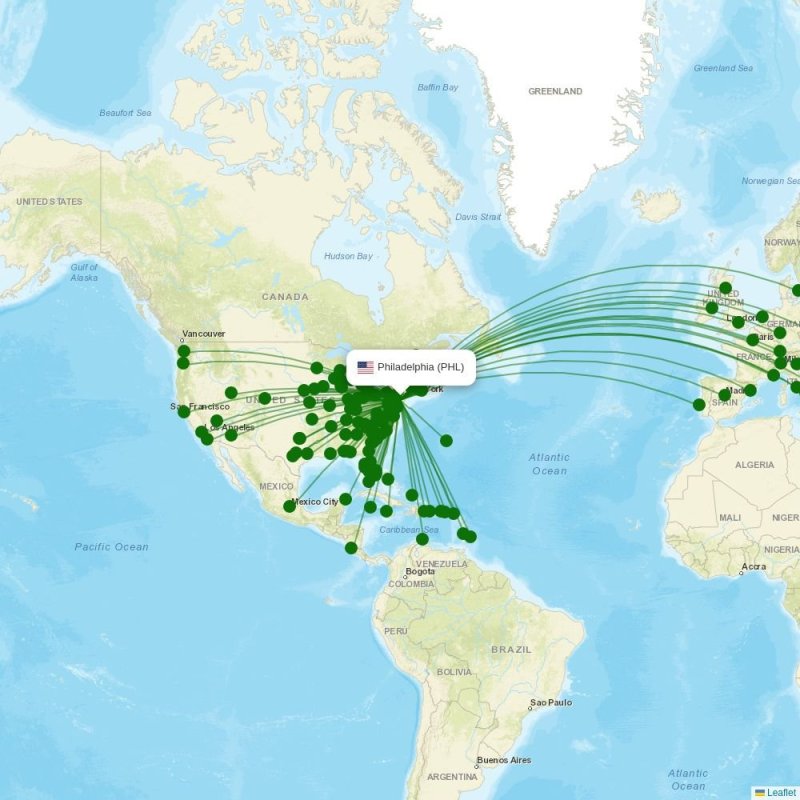 Philadelphia International Airport (PHL) - One of American Airlines ...