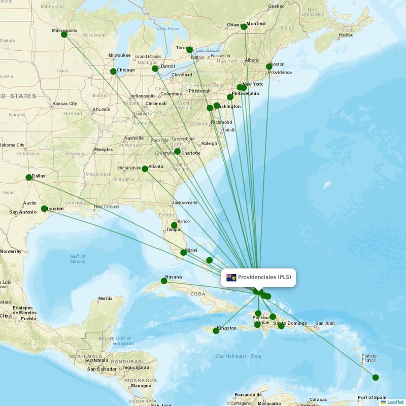 Providenciales information, flights and status | Airport Information