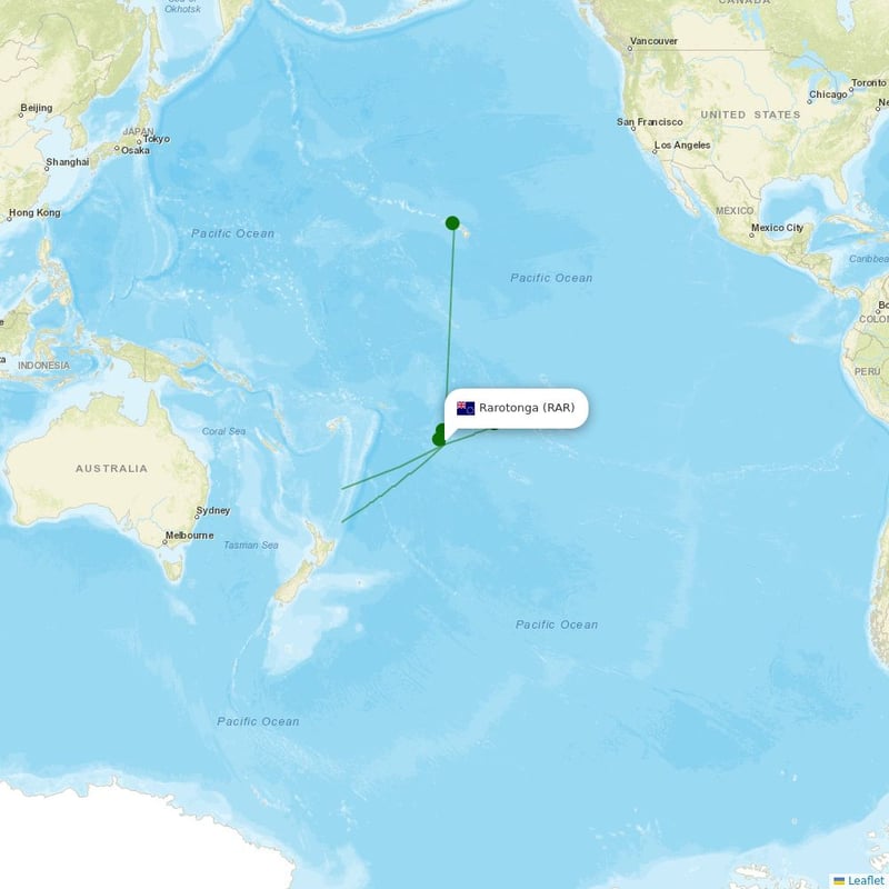 Rarotonga International information, flights and status | Airport ...