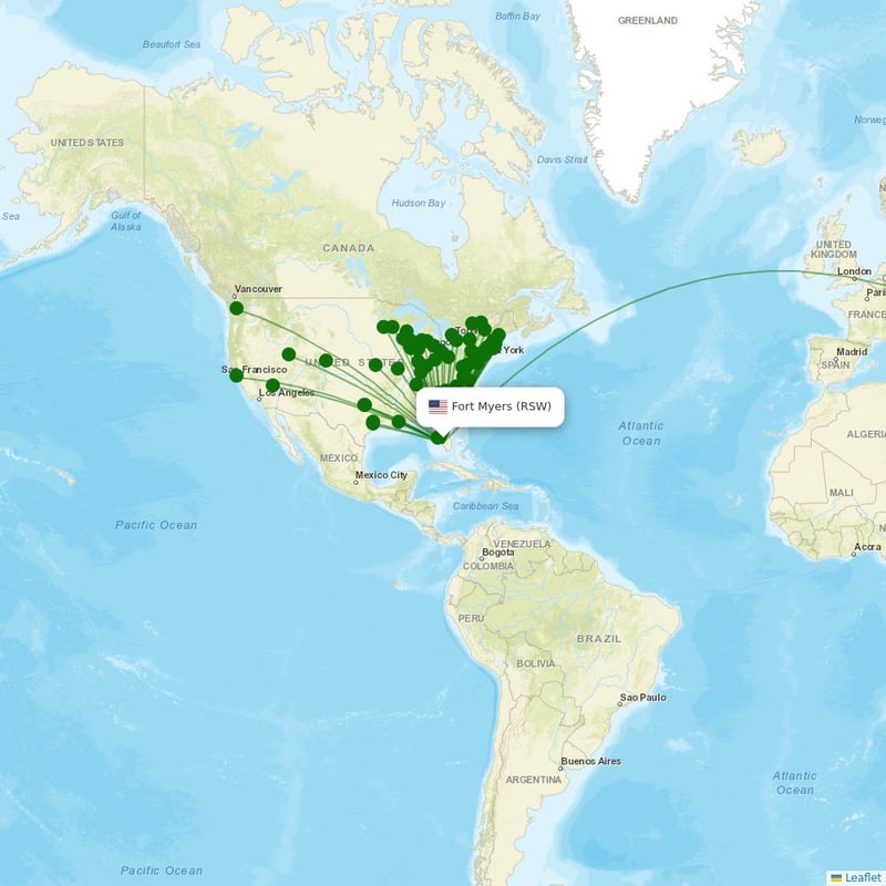 Southwest Florida International Airport (RSW) scheduled arrivals ...