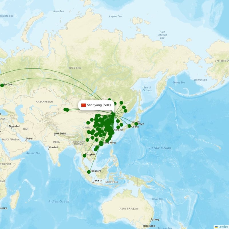Shenyang Taoxian International Airport airport map | Shenyang (SHE) terminal overview | Airport ...