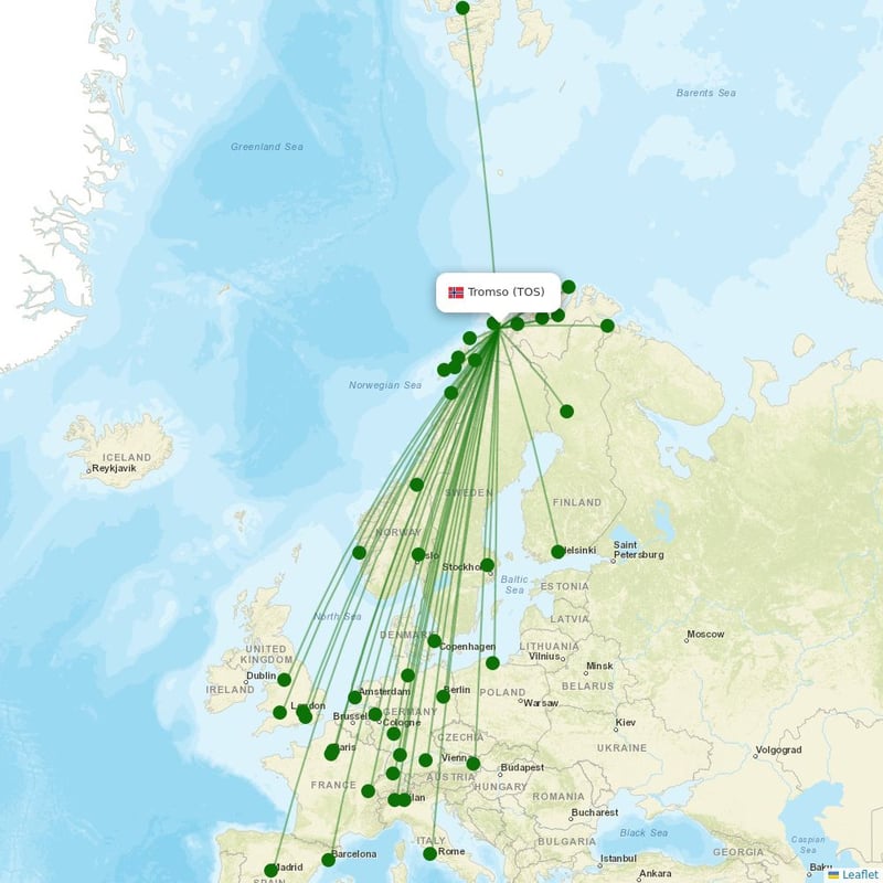 Tromso information, flights and status | Airport Information