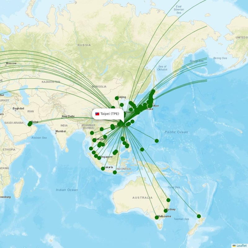 Taoyuan International Airport airport map | Taipei (TPE) terminal ...
