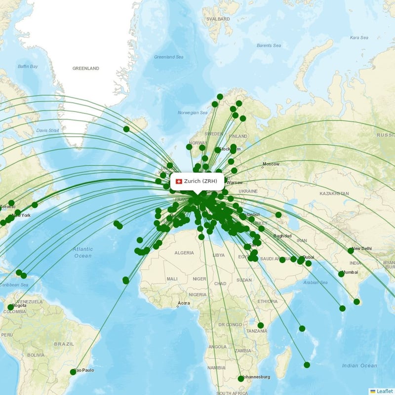 Zurich Airport airport map | Zurich (ZRH) terminal overview | Airport ...