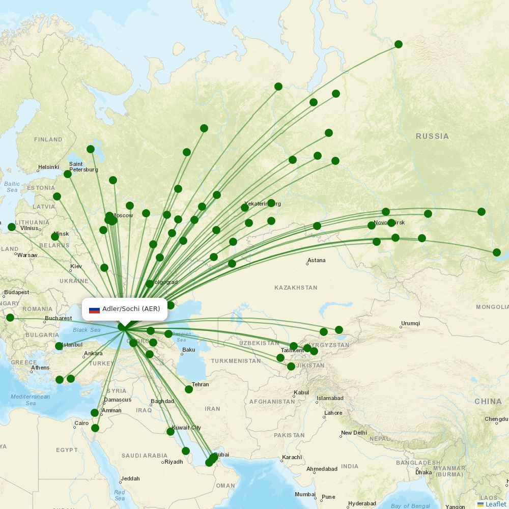 Sochi Airport information, flights and status | Airport Information