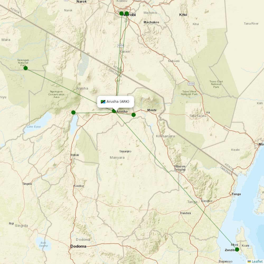 Arusha information, flights and status | Airport Information