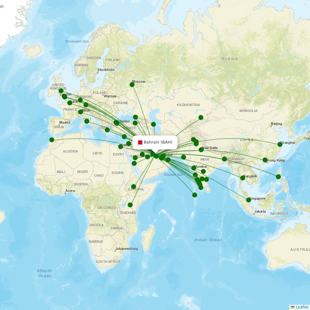 Bahrain International Airport information, flights and status | Airport ...