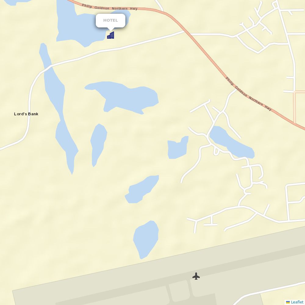 Philip S W Goldson International (BZE) airport hotels | Airport Information