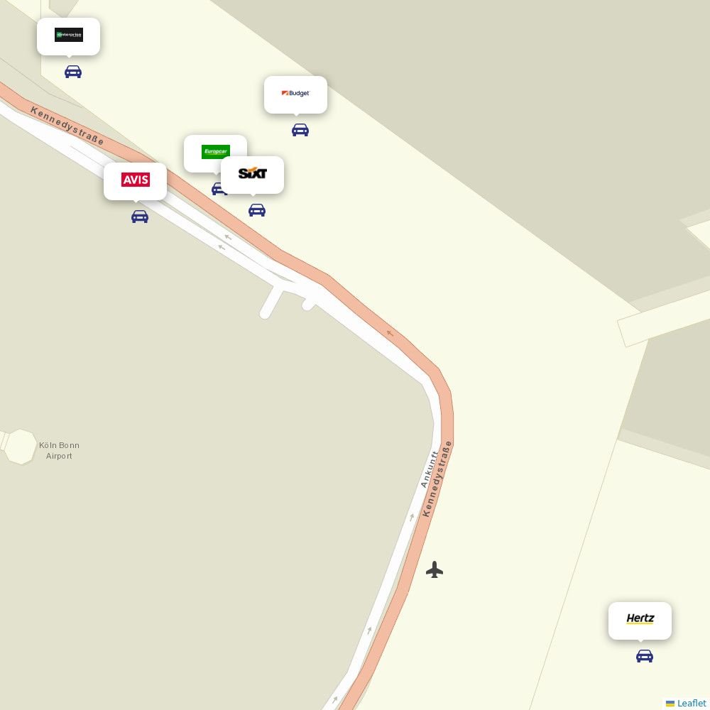 Car rentals at Cologne Bonn Airport (CGN) | Airport Information