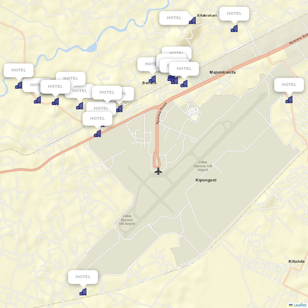 Dar Es Salaam (DAR) airport hotels | Airport Information