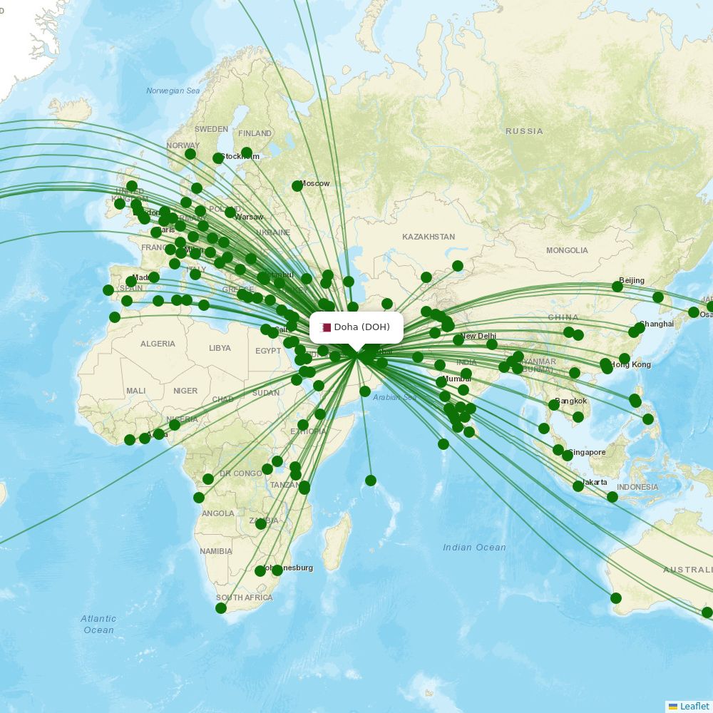 Hamad International Airport DOH Scheduled Arrivals Airport Information