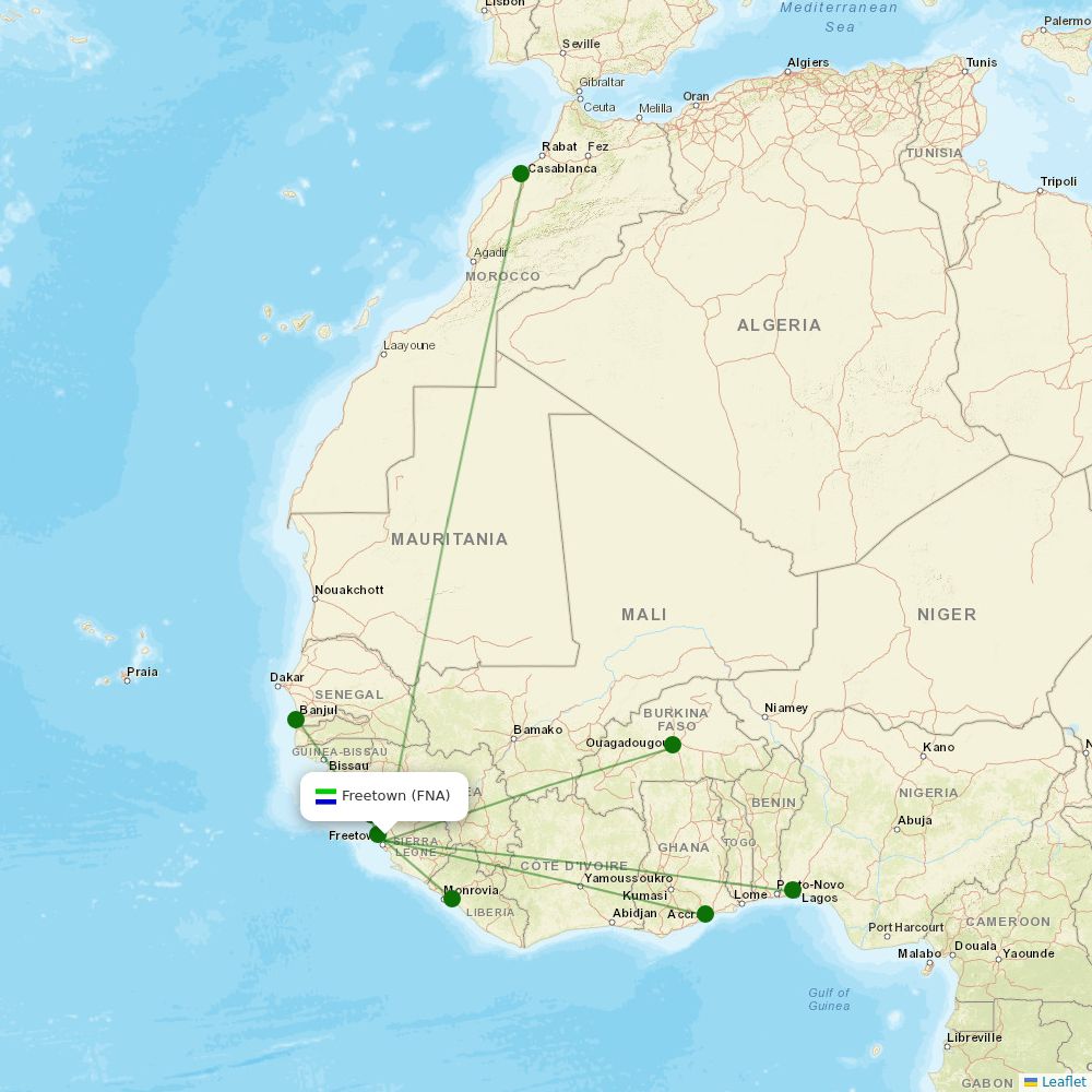Freetown Lungi information, flights and status | Airport Information