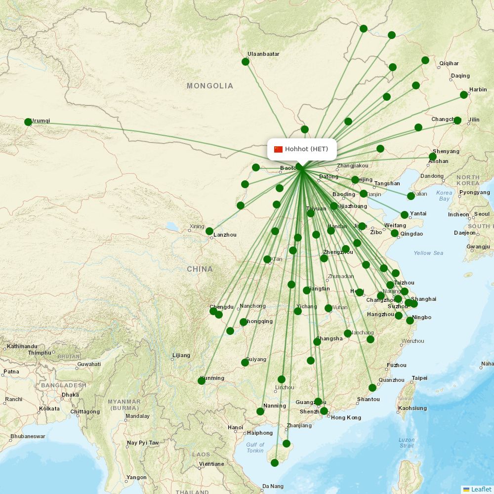 Hohhot Baita International Airport information, flights and status ...