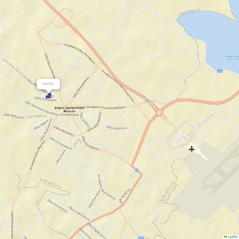 Larnaca Airport (LCA) hotels | Airport Information