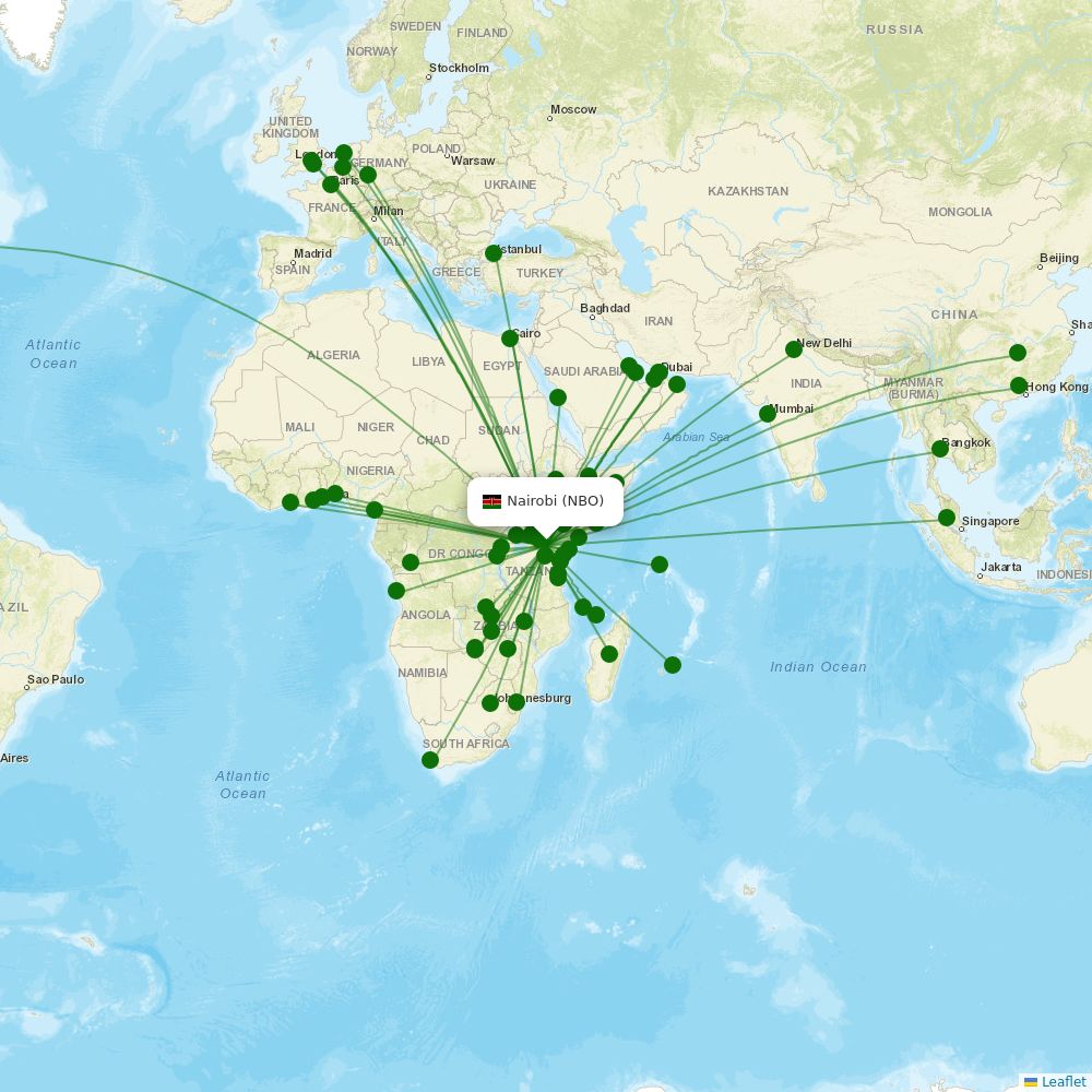 Nairobi (NBO) flight delays | Airport Information