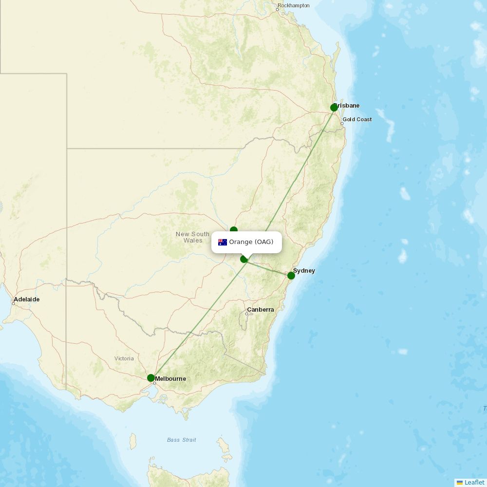 Orange airport map | Orange (OAG) | Airport Information