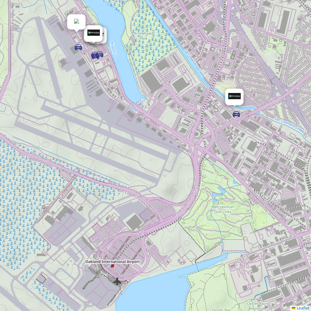 Car rentals at Metropolitan Oakland International (OAK) | Airport ...