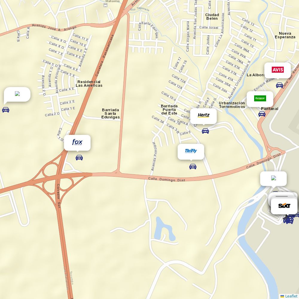 Car rentals at Tocumen International (PTY) | Airport Information