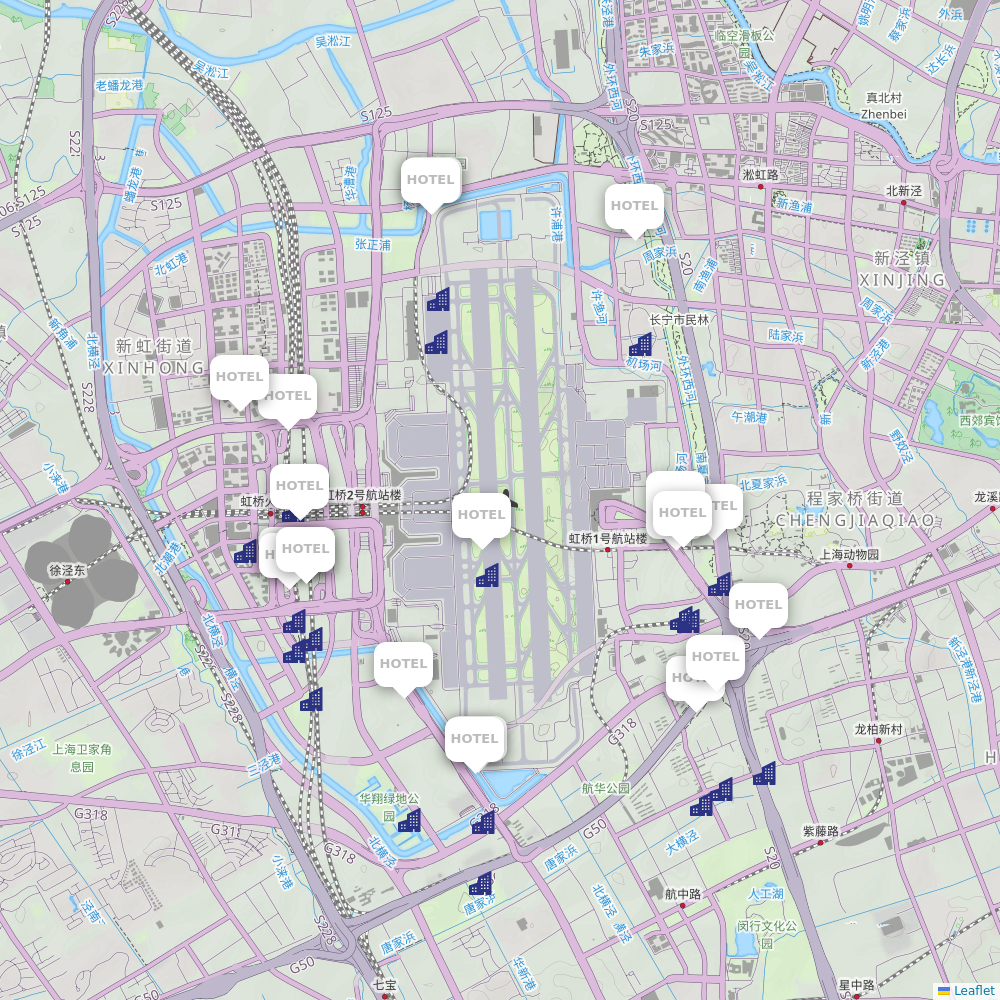 Hongqiao International (SHA) airport hotels | Airport Information