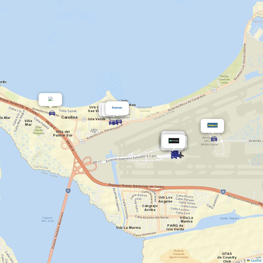 Car rentals at Luis Munoz Marin International (SJU) | Airport Information