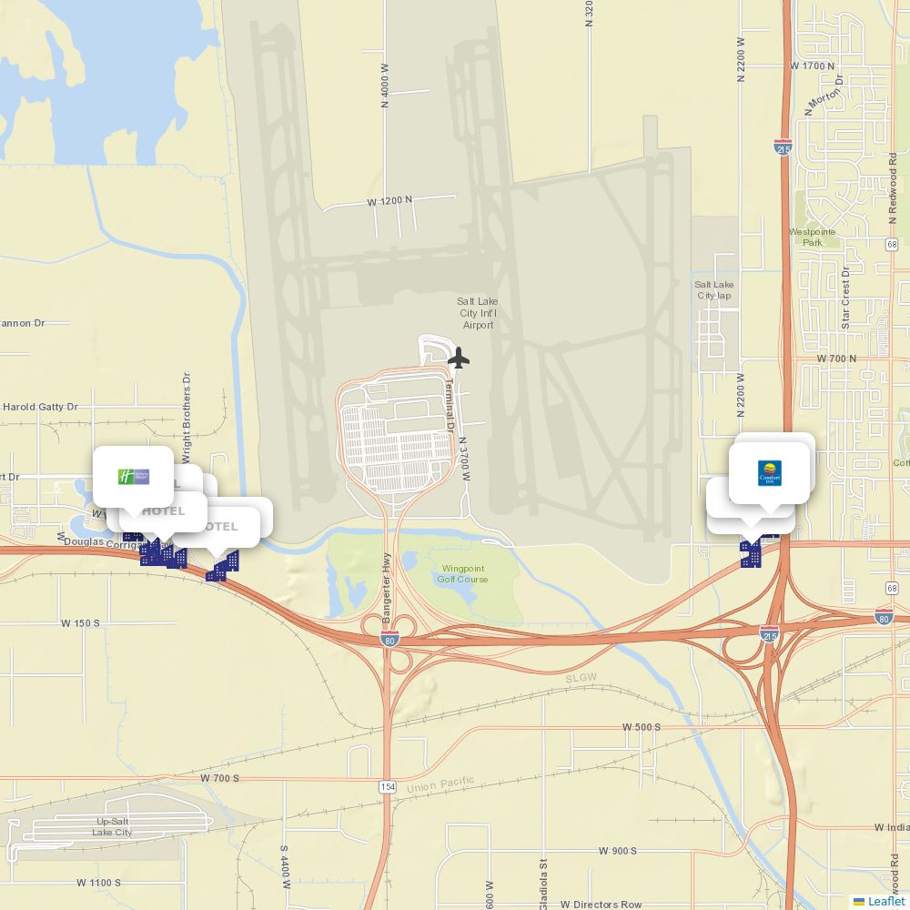 Salt Lake City International (SLC) airport hotels | Airport Information