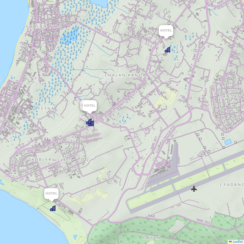 Saipan (SPN) airport hotels | Airport Information