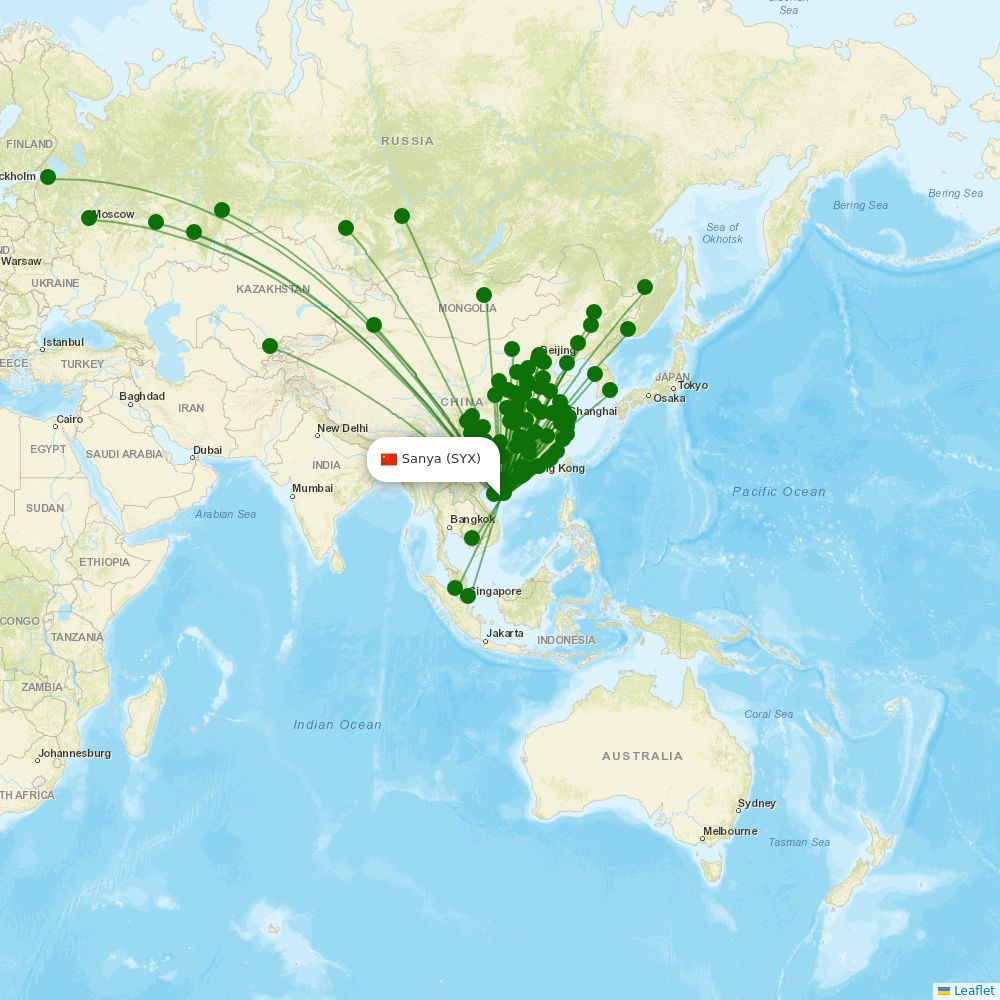Phoenix International (SYX) scheduled flight departures | Airport ...