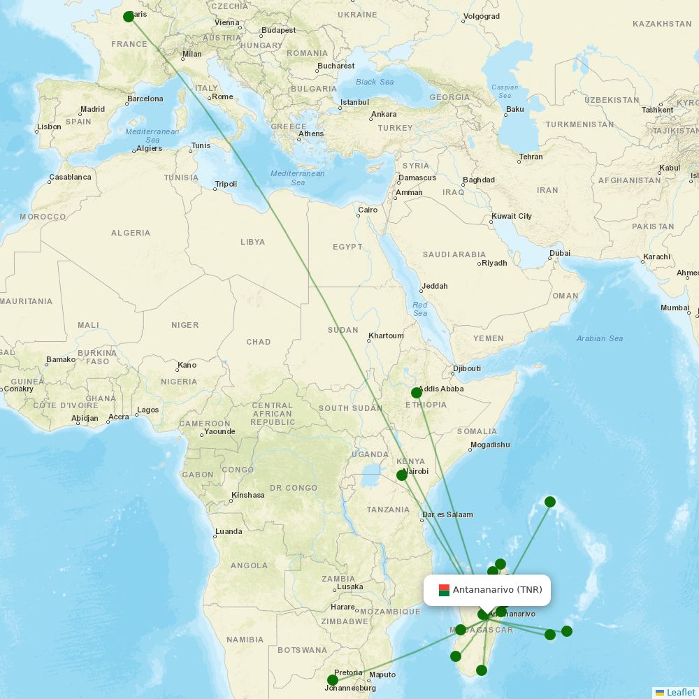 Antananarivo Ivato information, flights and status | Airport Information
