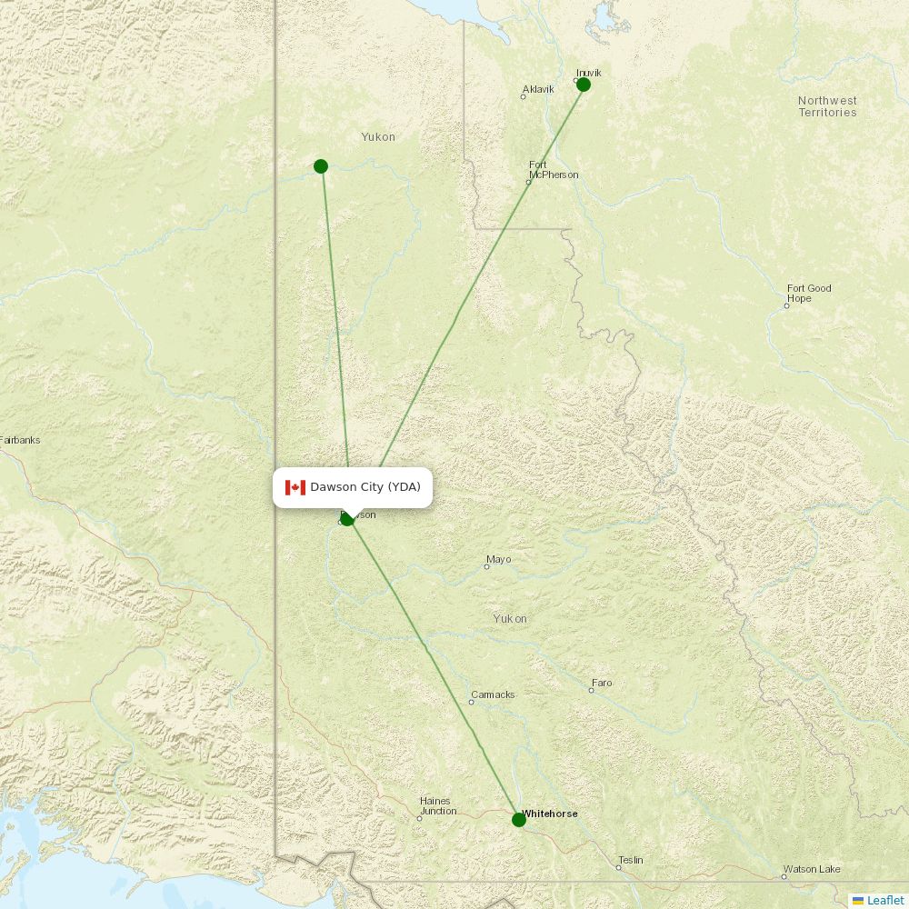 Dawson City Airport information, flights and status | Airport Information