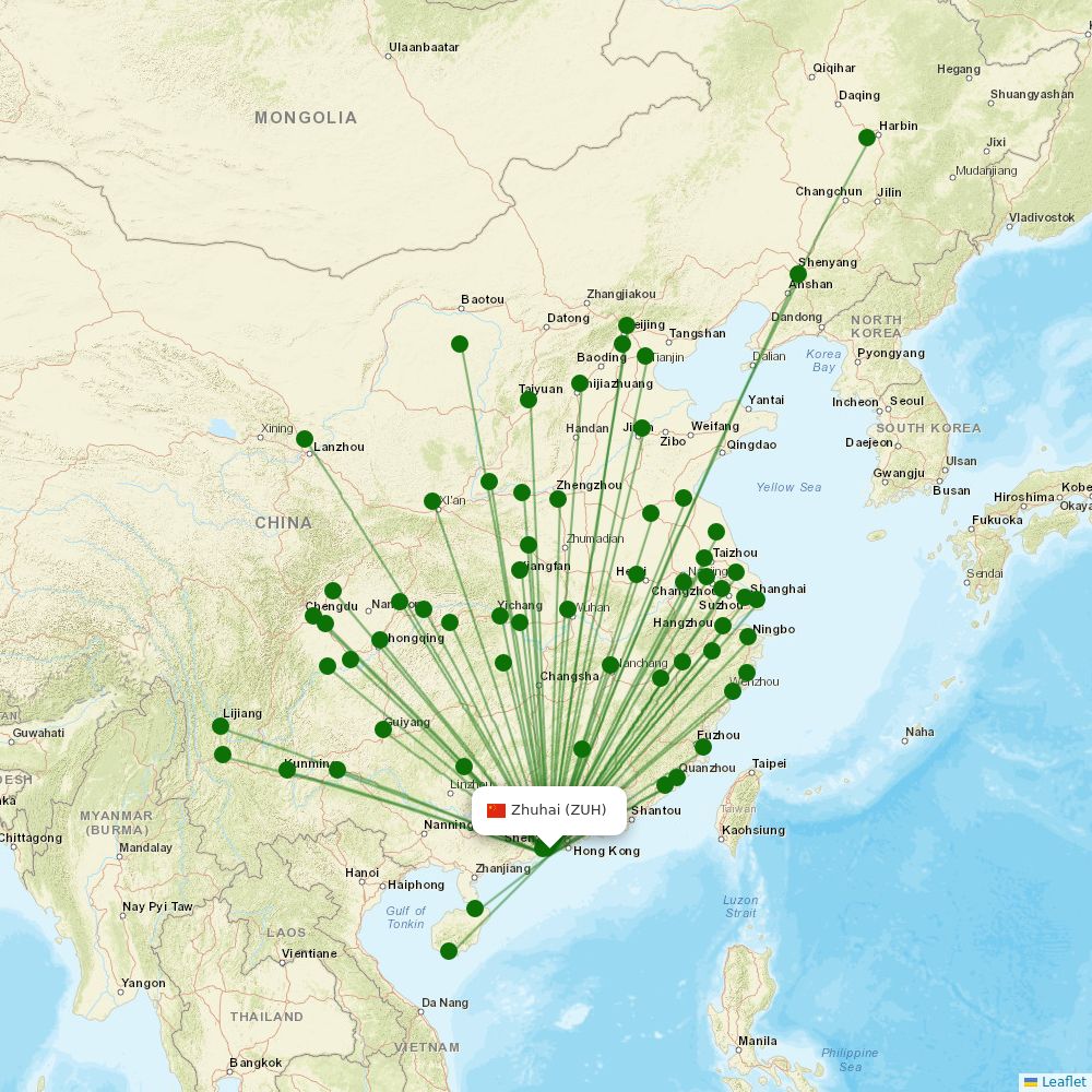 Zhuhai Airport information, flights and status | Airport Information